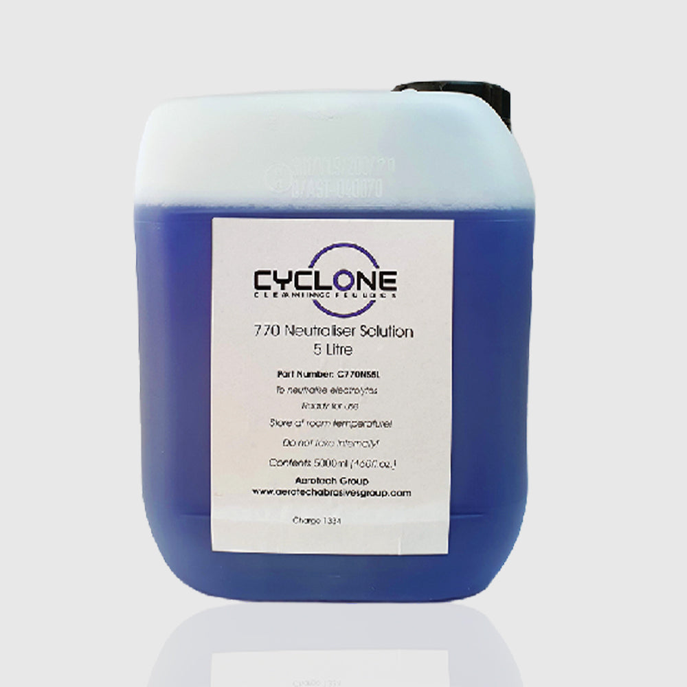 Cyclone C770 Neutraliser Solution 5 Litre – Aerotech Abrasives